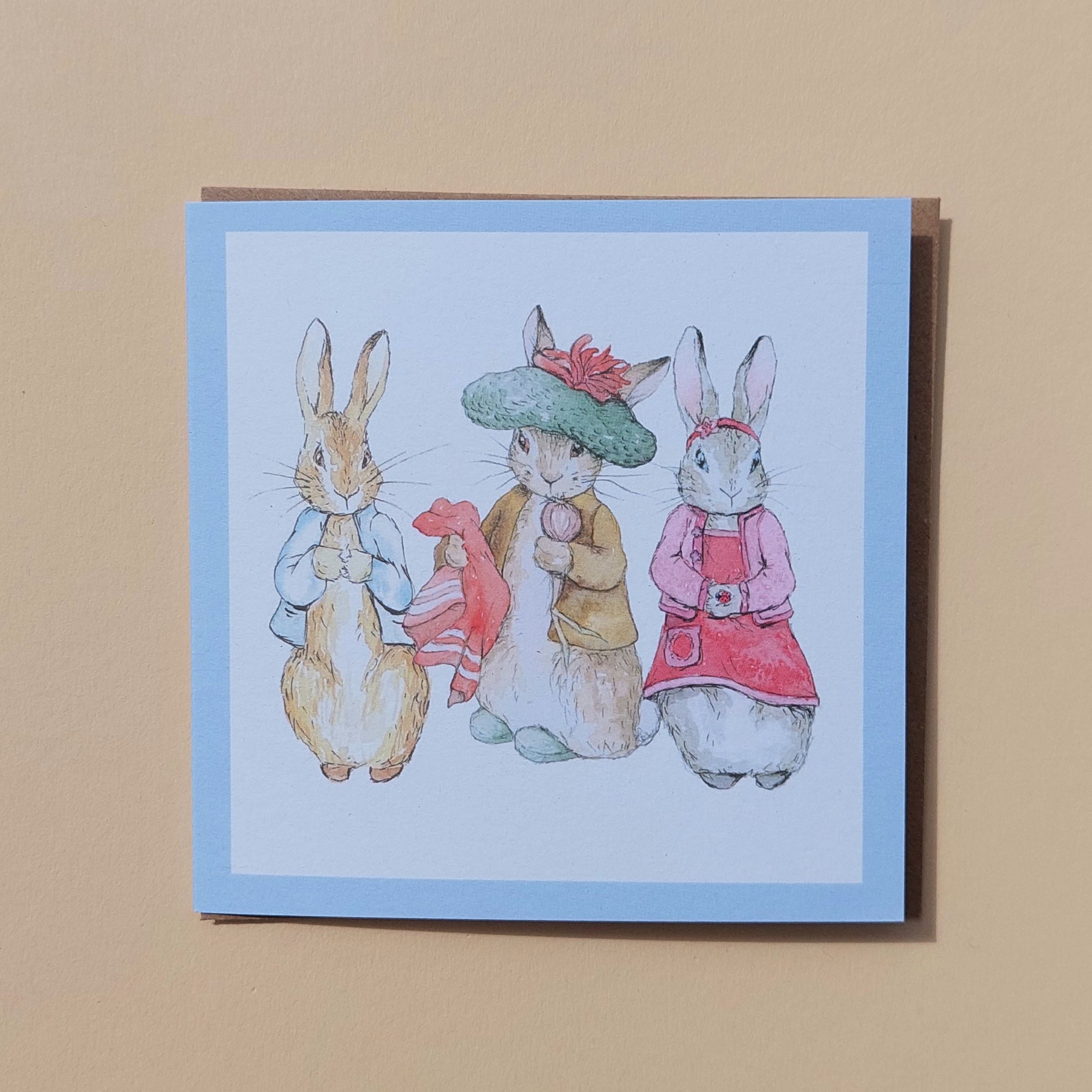 Peter Rabbit and Friends Card – Prim & Dotty